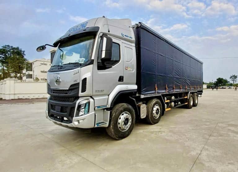 Xe Tải Chenglong H5 18 Tấn Thùng Chở Két Chai 9.9m